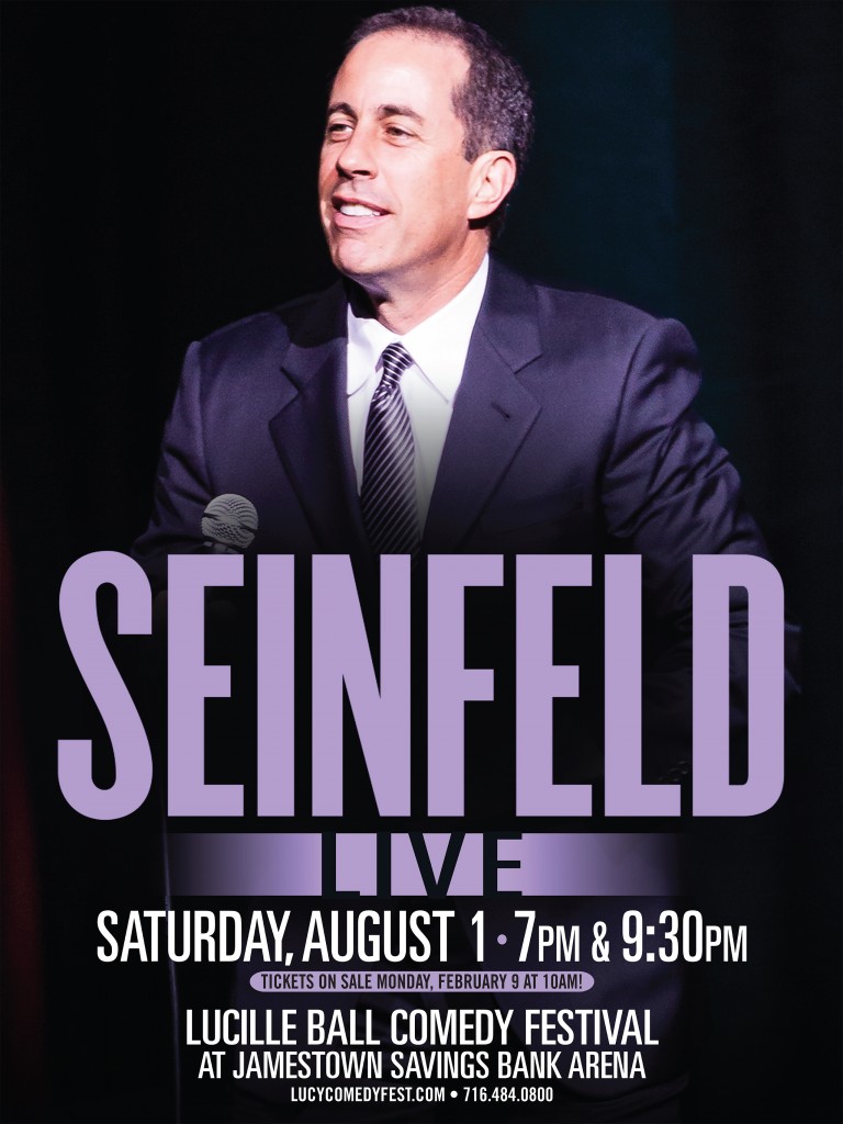 Seinfeld Tickets Go On Sale Monday, Feb. 2 for Lucy-Desi Center Members