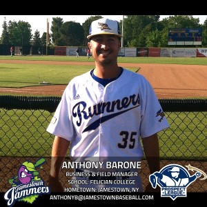 Anthony Barone to Manage Jammers in Inaugural Season of Prospect League ...