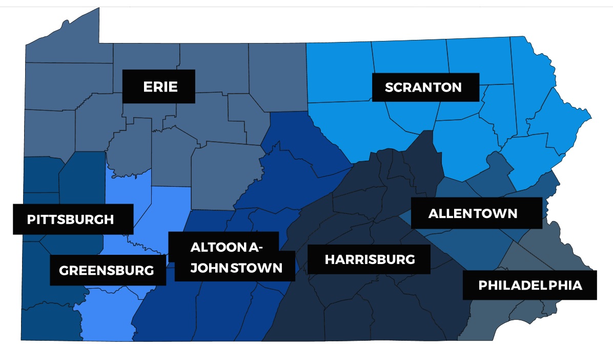 PA – Catholic Dioceses