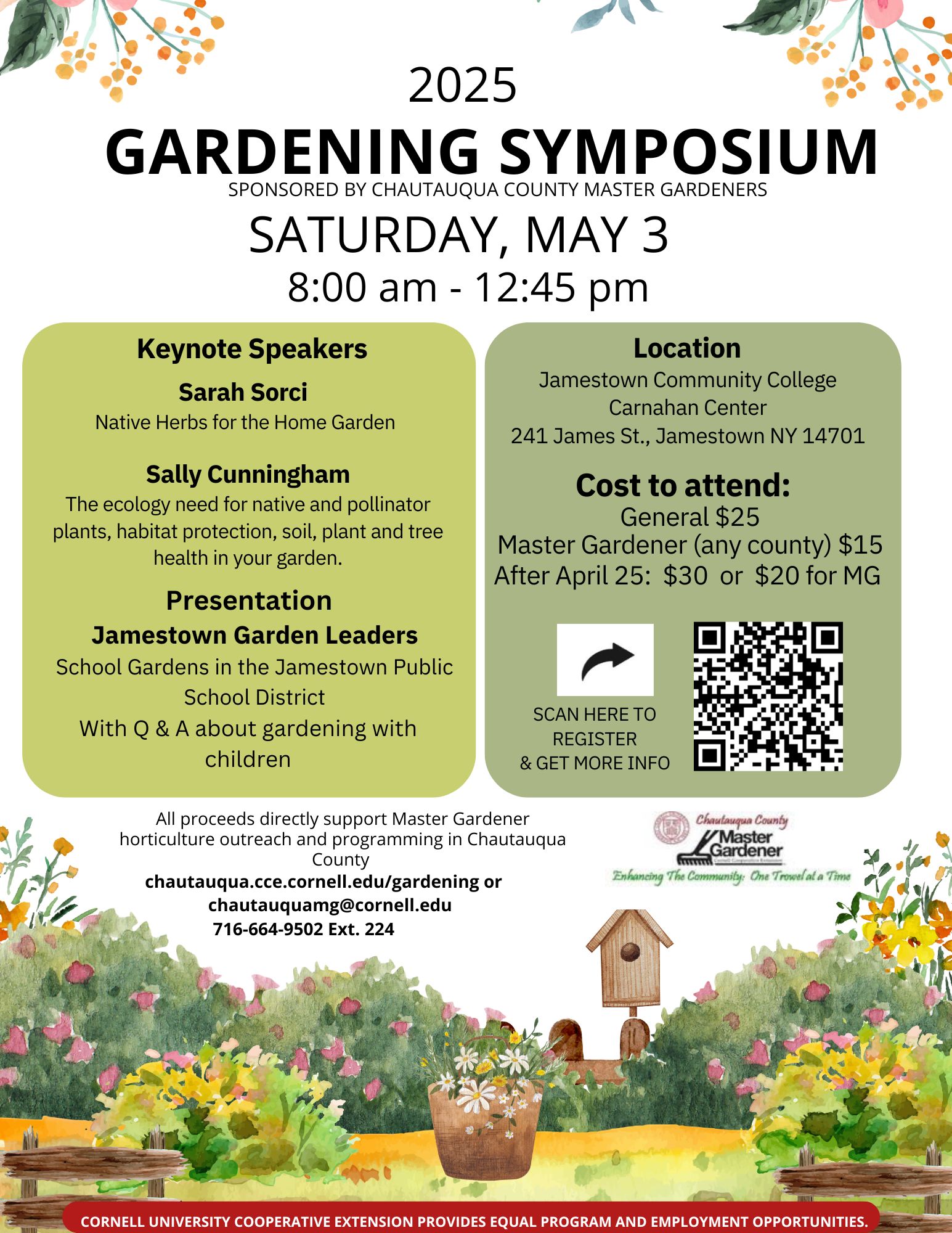 Registration Open For Third Annual Gardening Symposium